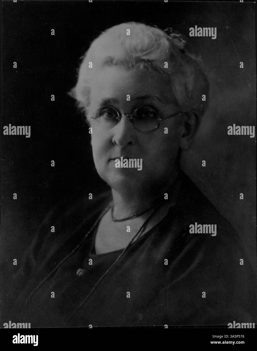 This historical photograph features Mrs. Frank Nevens, part of a ...