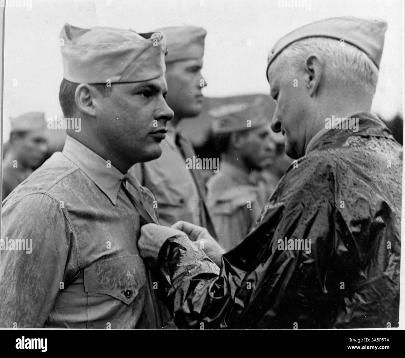 Jack S. Armstrong is awarded the Silver Star by Admiral Chester W ...