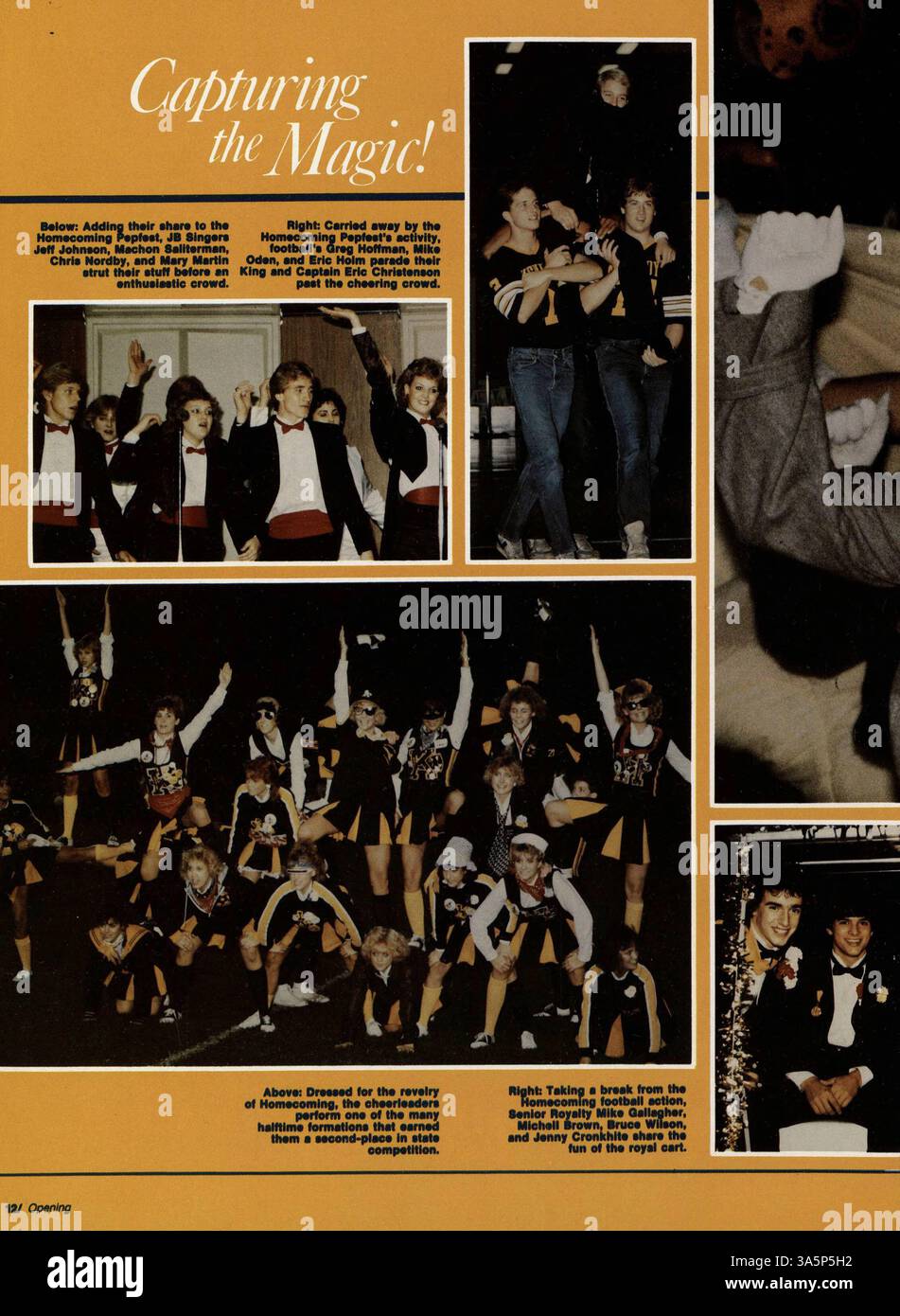 'Profiles 1985: Capturing the Magic!' is the 1985 Kennedy High School ...