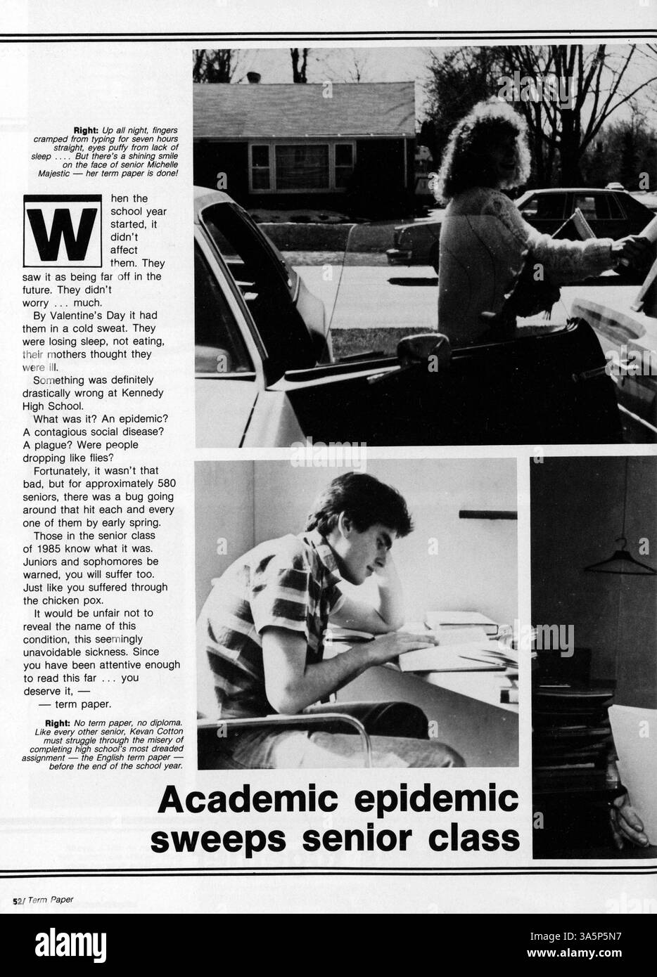 This high school yearbook captures the essence of Kennedy High School's ...