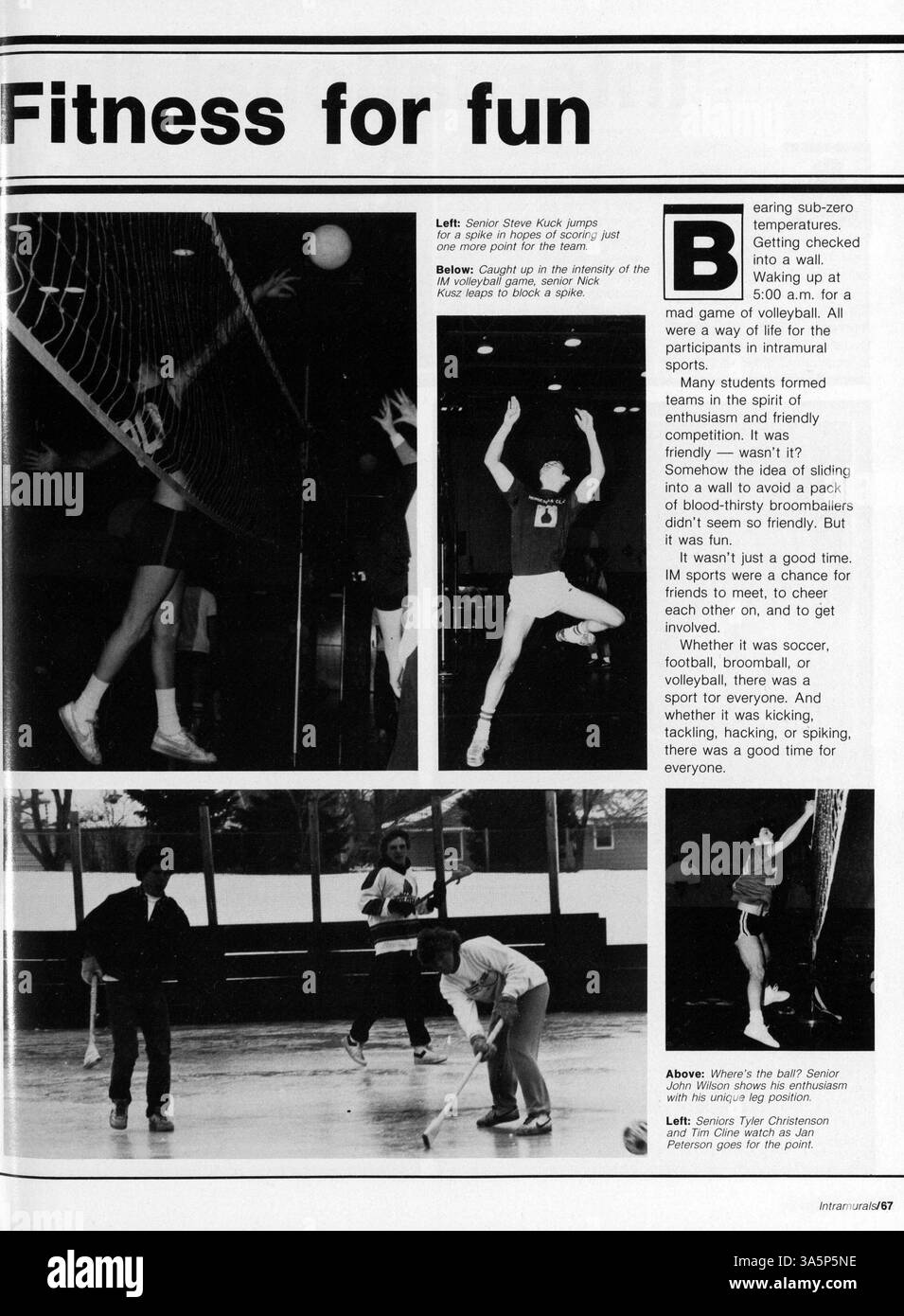 This high school yearbook from 1985 captures the spirit of Kennedy High ...