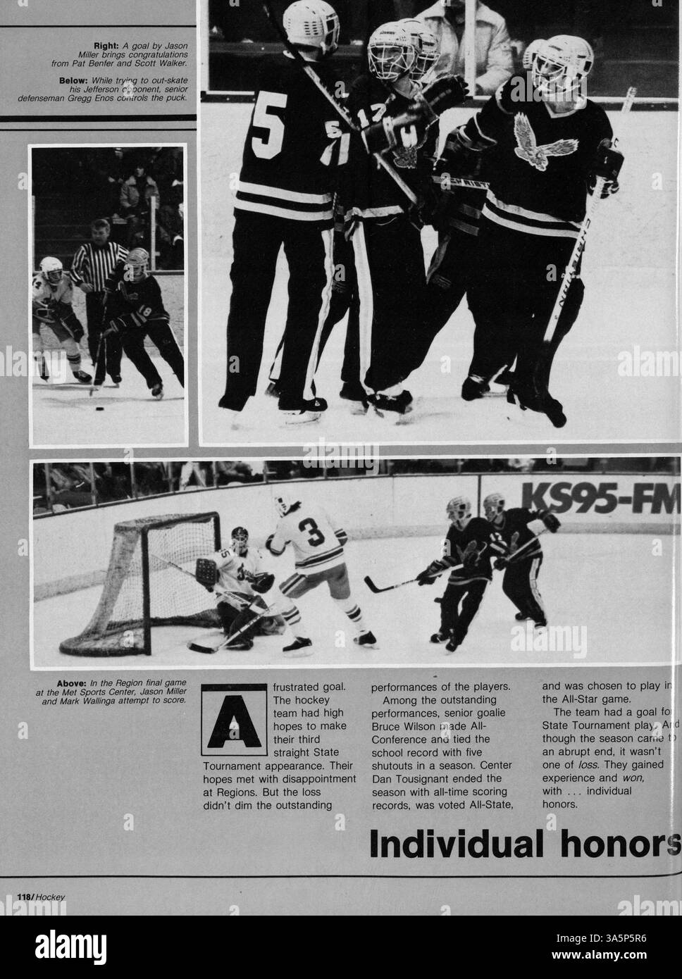 The Kennedy High Yearbook from 1985 highlights the people and events ...