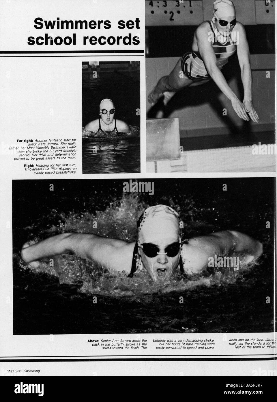 Various extracurricular activities from the 1984 1985 school year hi ...