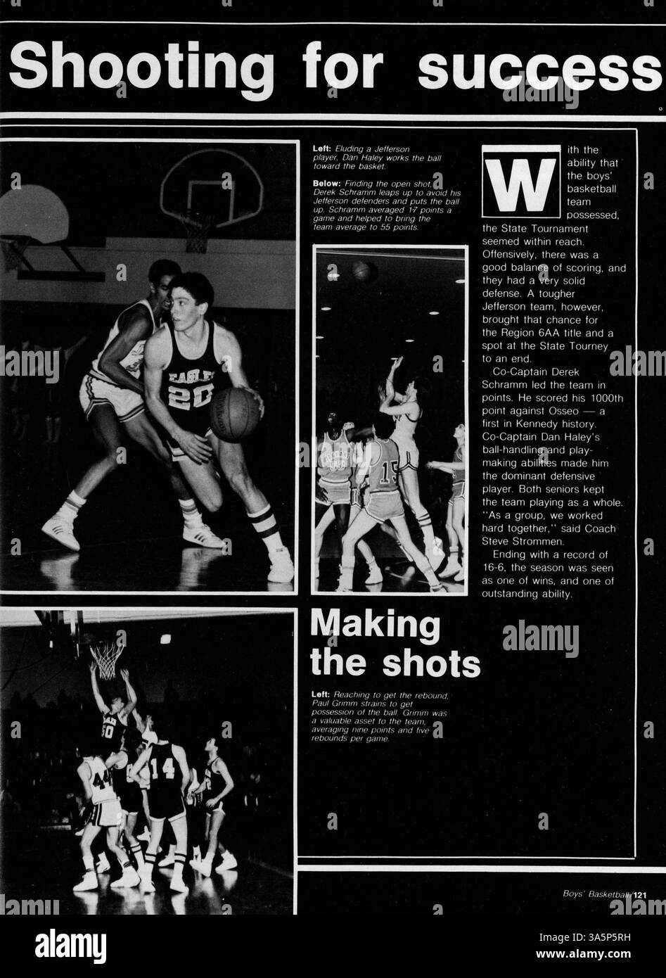 The 1985 Kennedy High Yearbook presents a detailed account of the 1984 ...