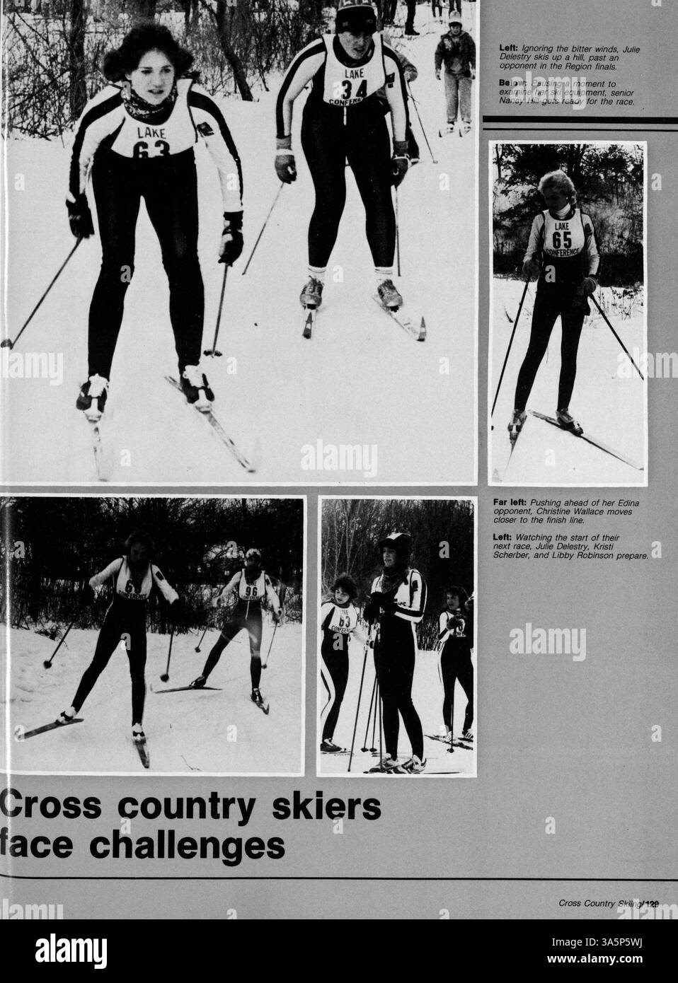 The 1985 Kennedy High Yearbook features profiles of students, teachers ...