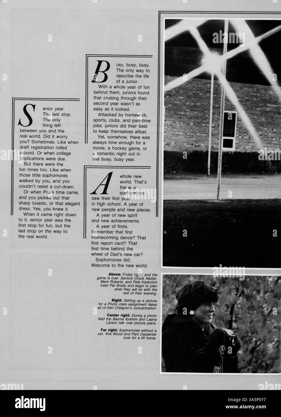 This 1985 yearbook from kennedy high documents the school year hi-res ...