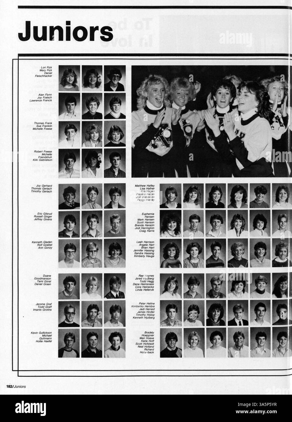 The 1985 Kennedy High Yearbook features profiles of students, teachers ...