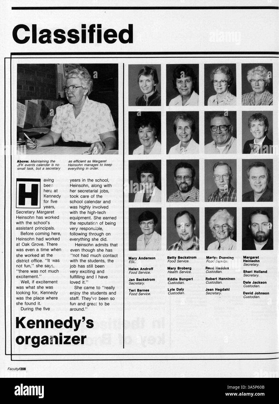 The Kennedy High Yearbook 1985 showcases memorable events and profiles ...