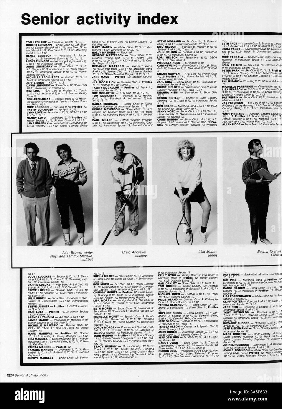 Kennedy High’s 1985 Yearbook documents the 1984-1985 academic year ...