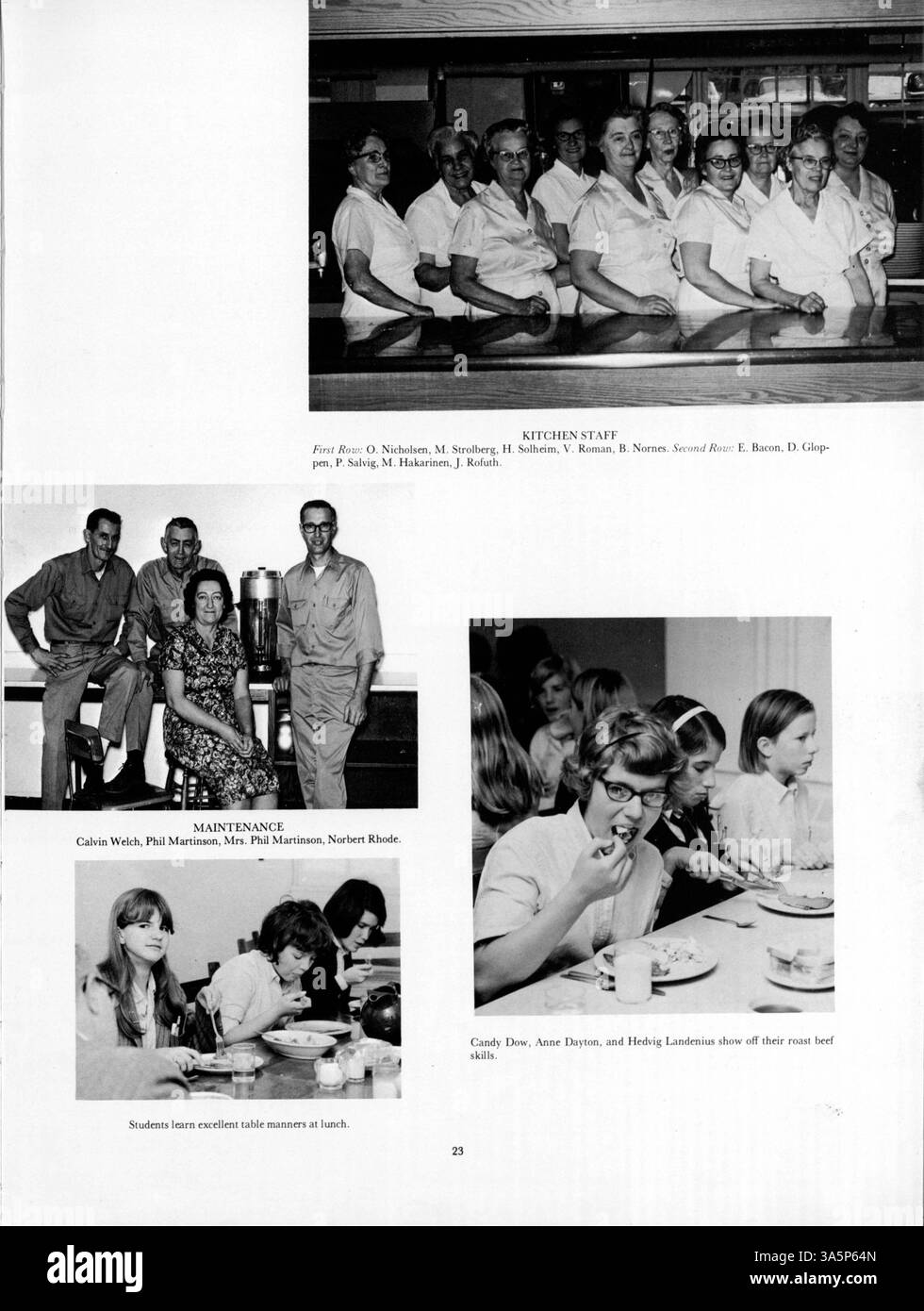 The 1967 yearbook from northrop collegiate documents the school hi-res ...