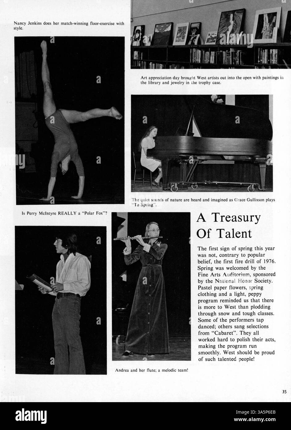 The 1976 Hesperian Yearbook from West High captures the major events of ...