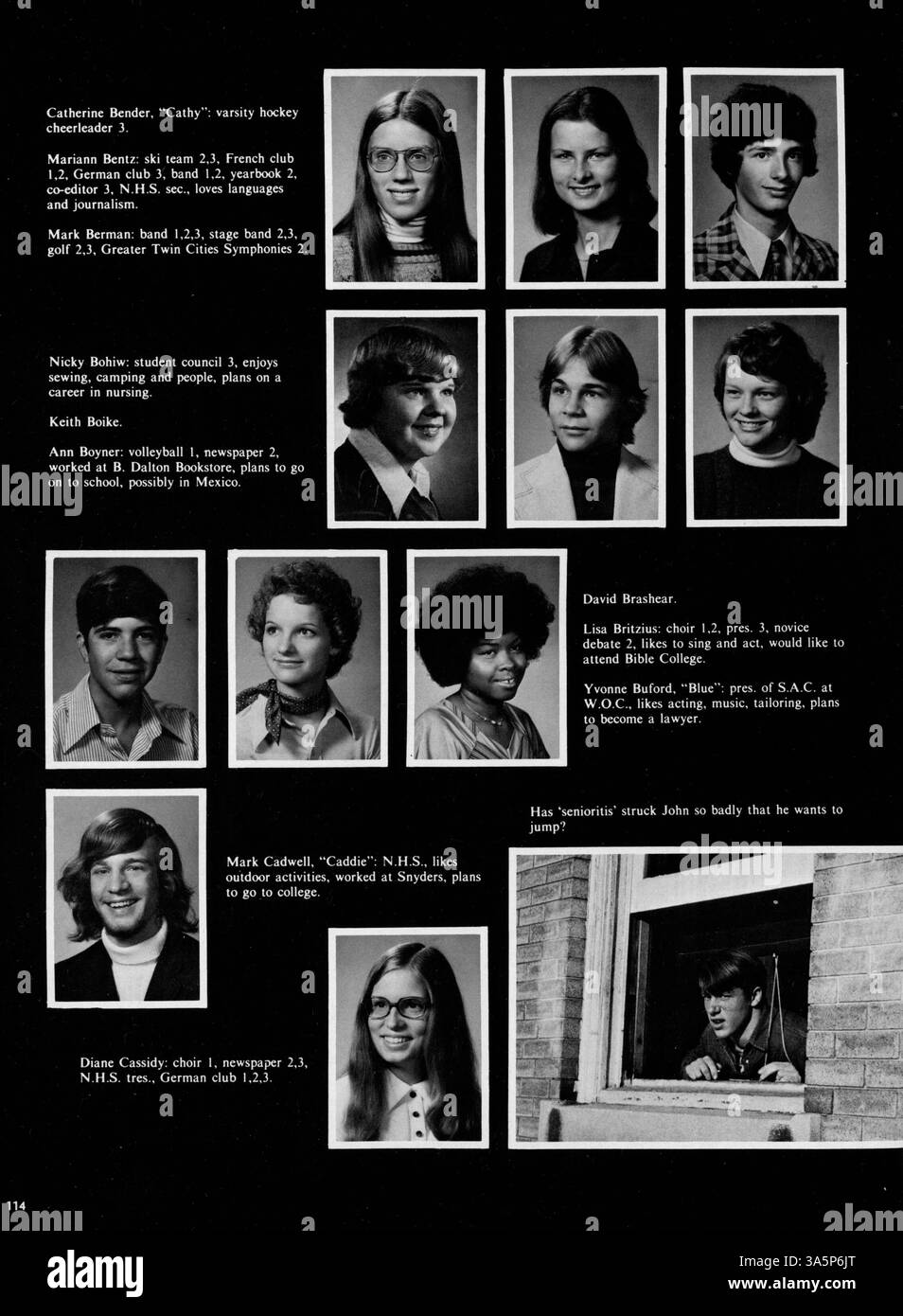 The 1976 West High Yearbook, Hesperian, records the key events of the ...