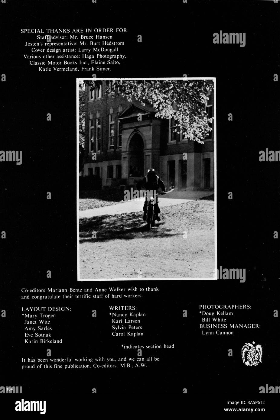 This 1976 west high yearbook documents the significant students hi-res stock photography and ...