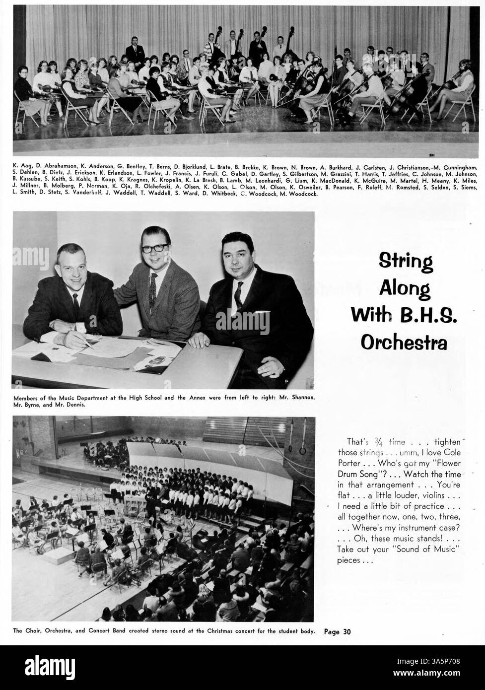 The 1965 Bloomington High School yearbook, 'Bear 1965,' highlights ...