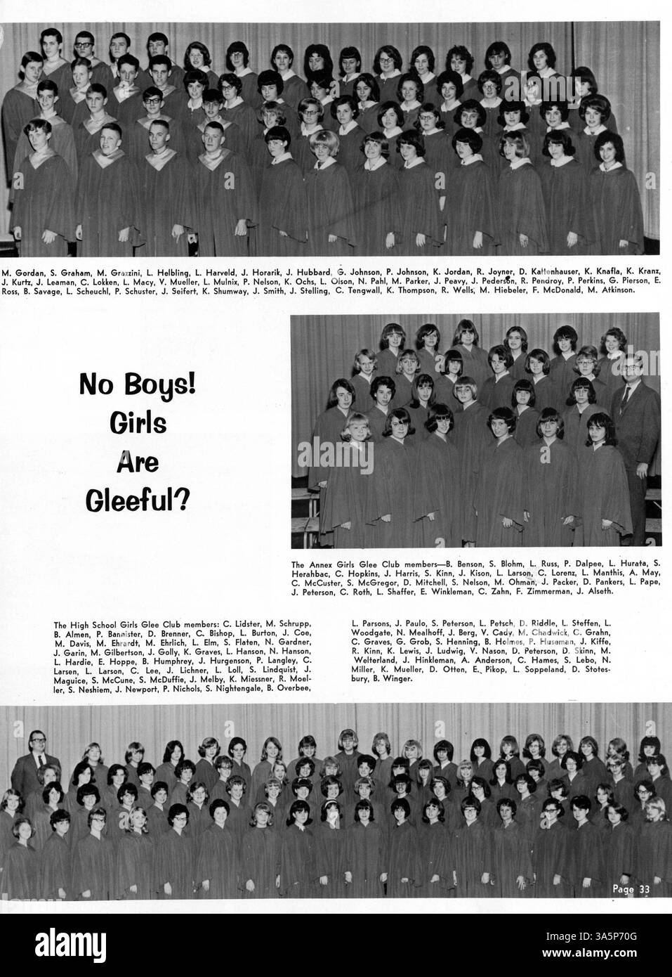 The 1965 Bloomington High School yearbook, 'Bear 1965,' offers a ...
