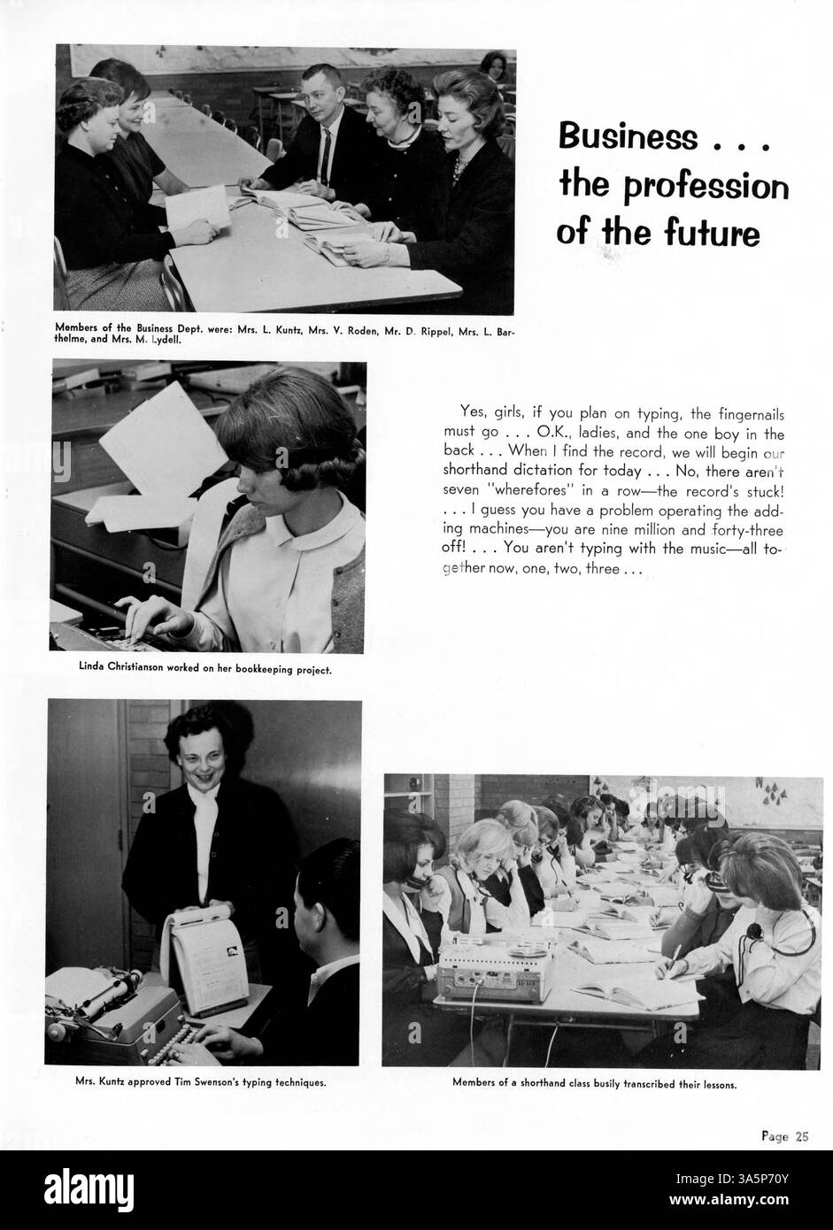 The 'Bear 1965' yearbook from Bloomington High School captures key ...