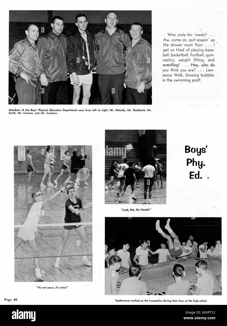 The 'Bear 1965' yearbook offers a visual record of Bloomington High ...