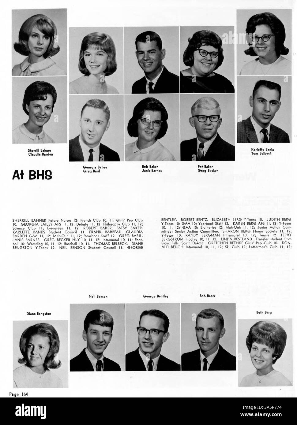 The 1965 bloomington high yearbook preserves the memories of the hi-res ...