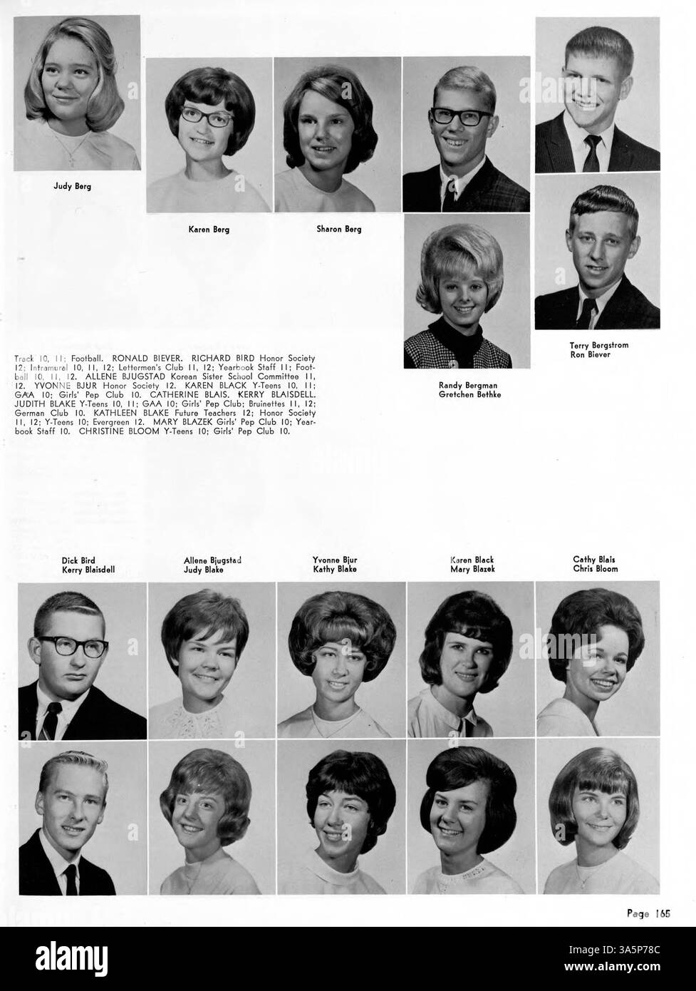 This yearbook captures the 1964-1965 school year at Bloomington High ...
