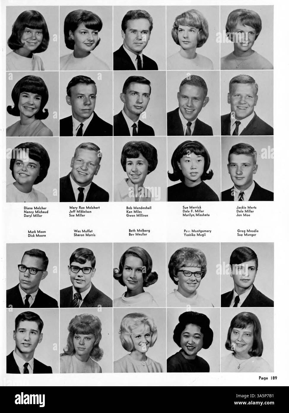 The 1965 Bloomington High Yearbook, titled Bear 1965, highlights the ...