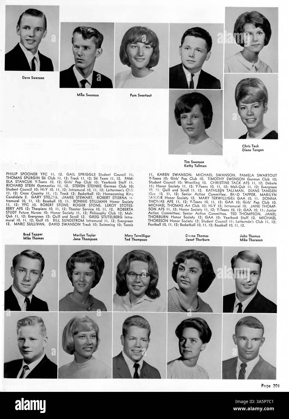 The 1965 Bear yearbook highlights the most important school events and ...