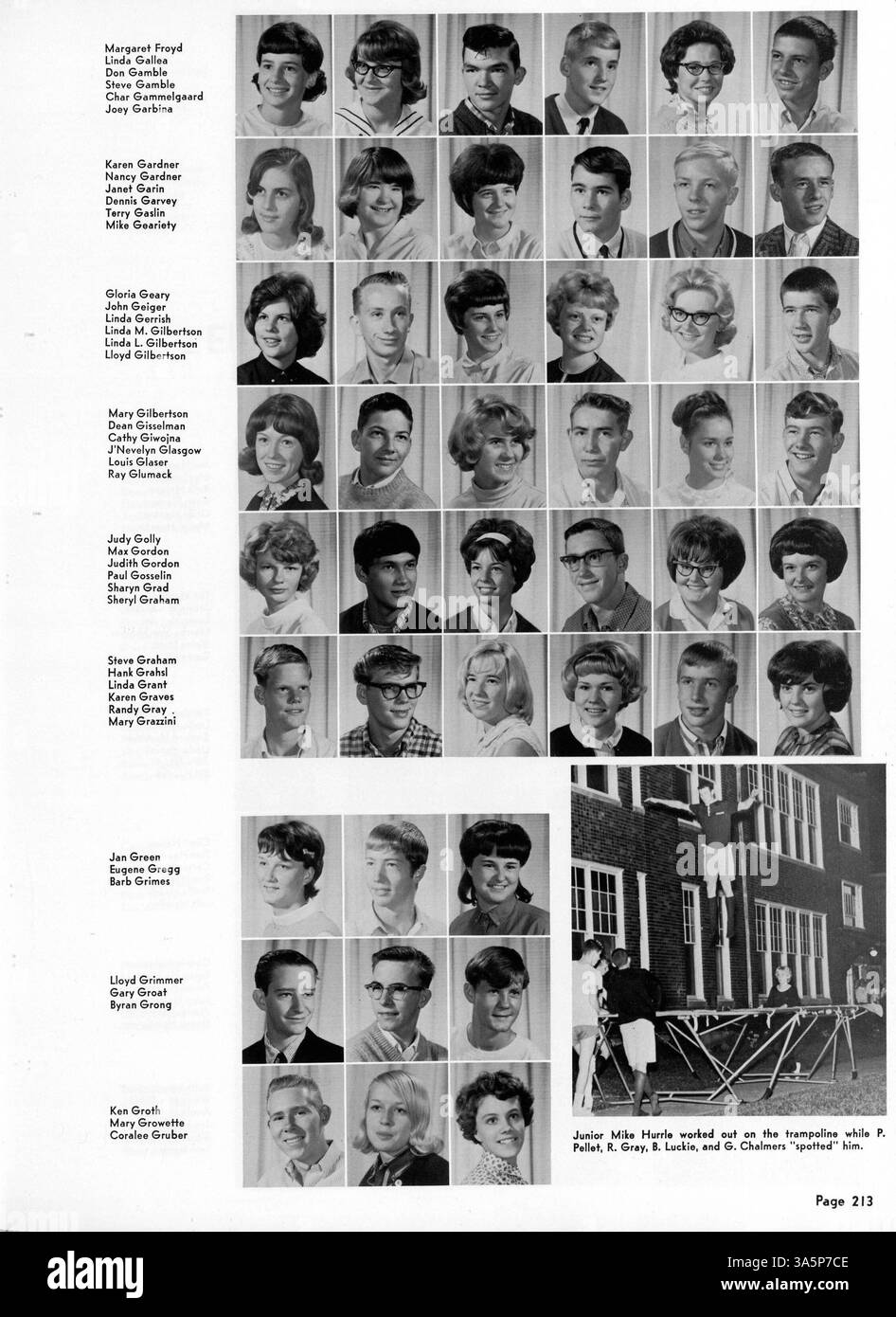 The 1965 Bear yearbook from Bloomington High School offers a snapshot ...