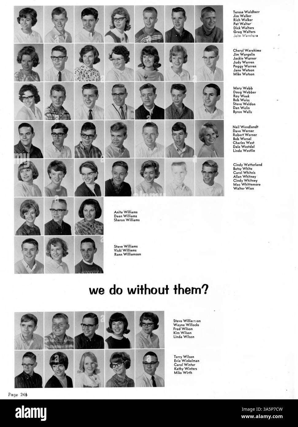 The 1965 Bear yearbook from Bloomington High showcases student ...