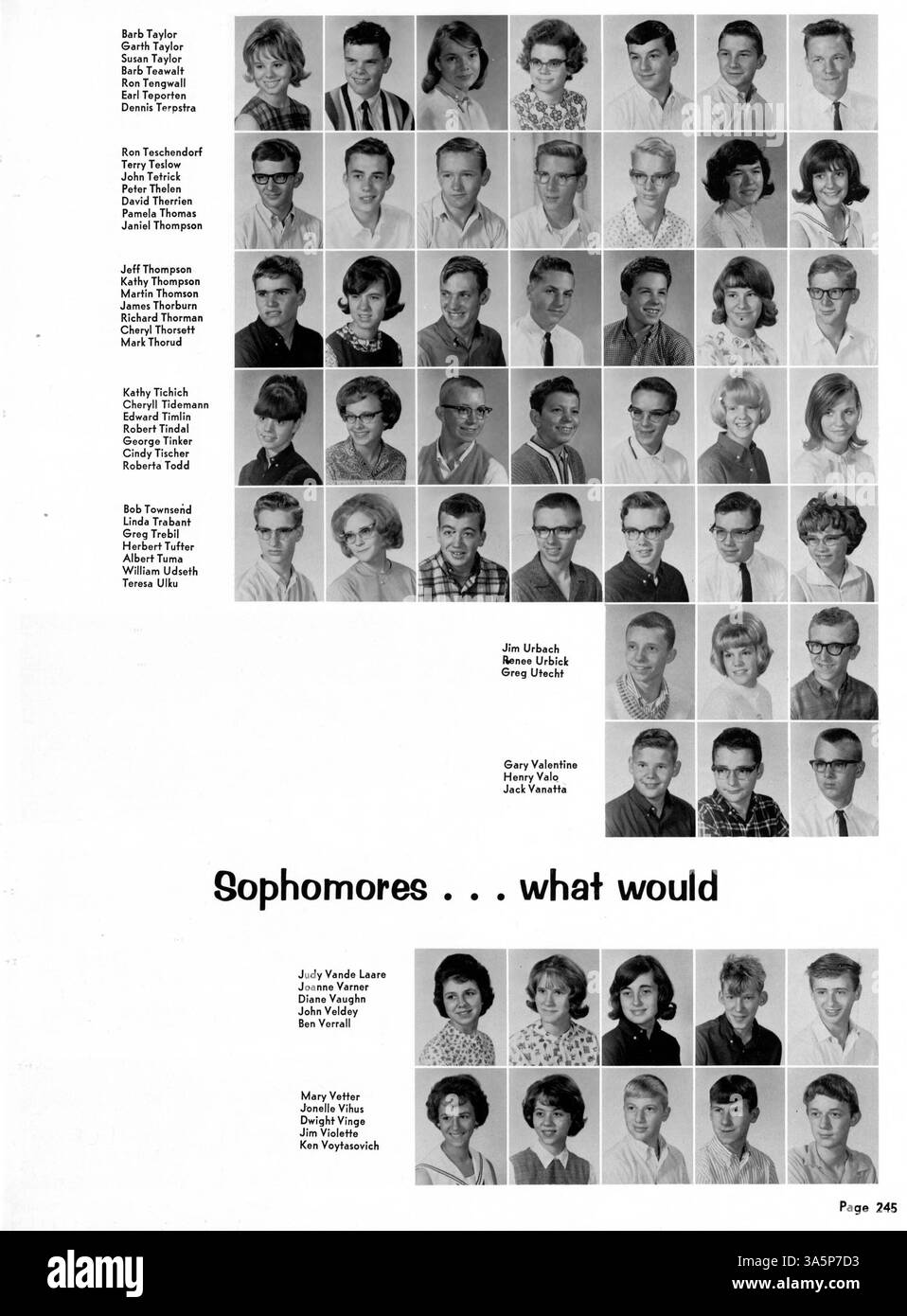 The Bloomington High 1965 yearbook captures key moments from student ...