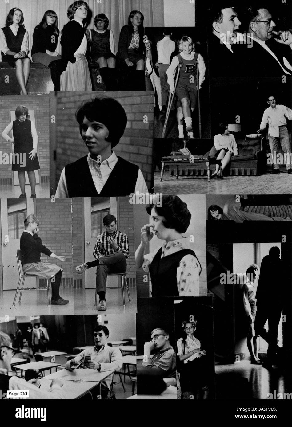 The 1965 Bloomington High School yearbook provides an overview of ...