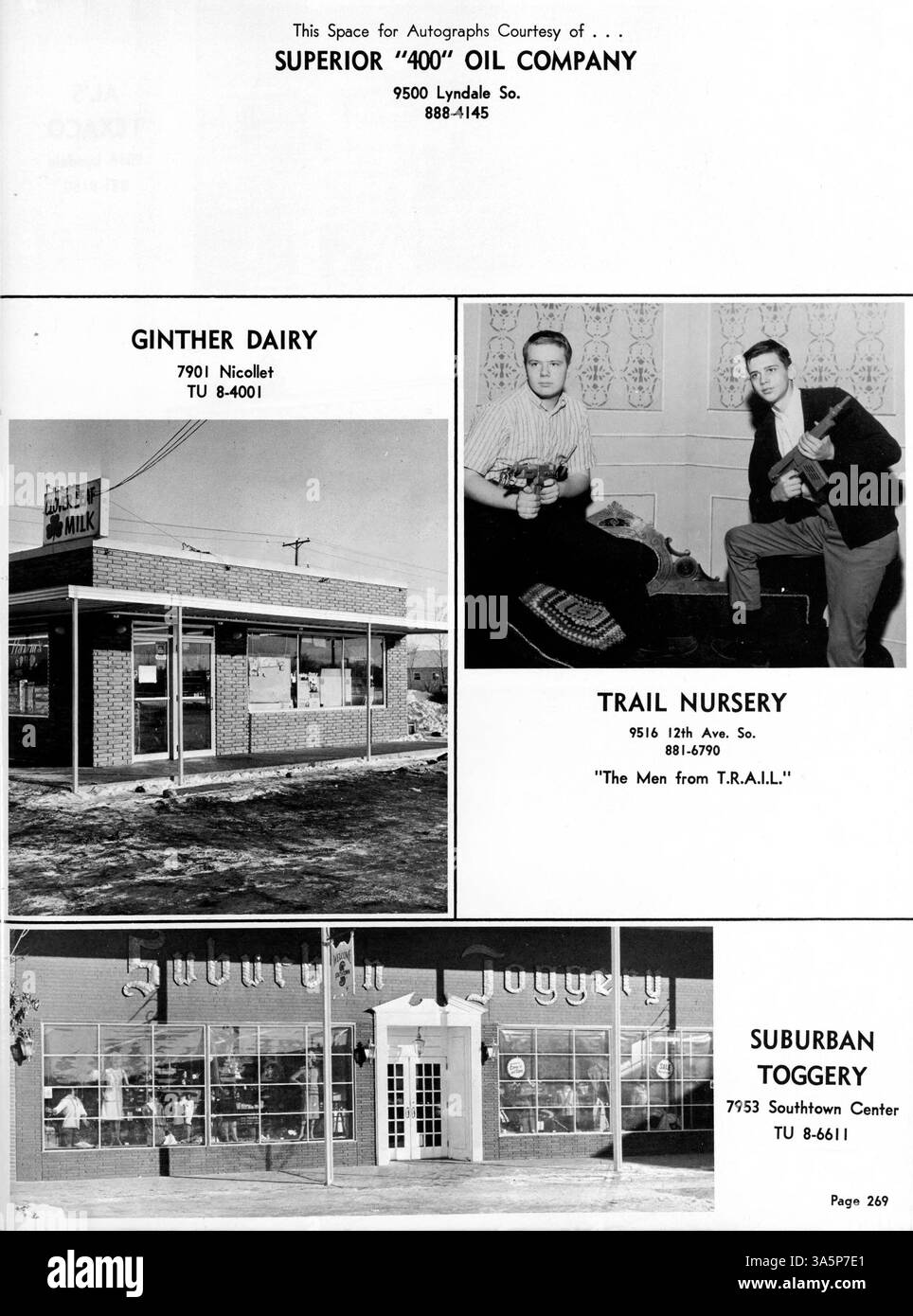1964 1965 yearbook Black and White Stock Photos & Images - Alamy
