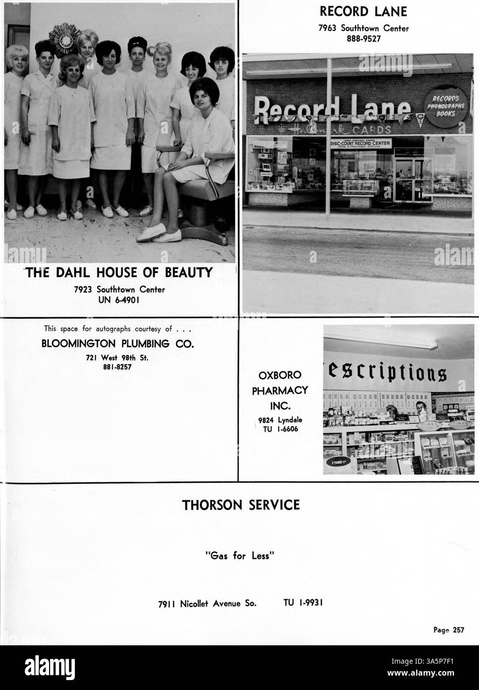 The 1965 Bear yearbook showcases student activities, academic ...