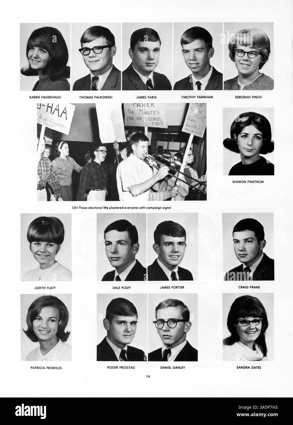 This 1965 yearbook from Patrick Henry High School documents student ...