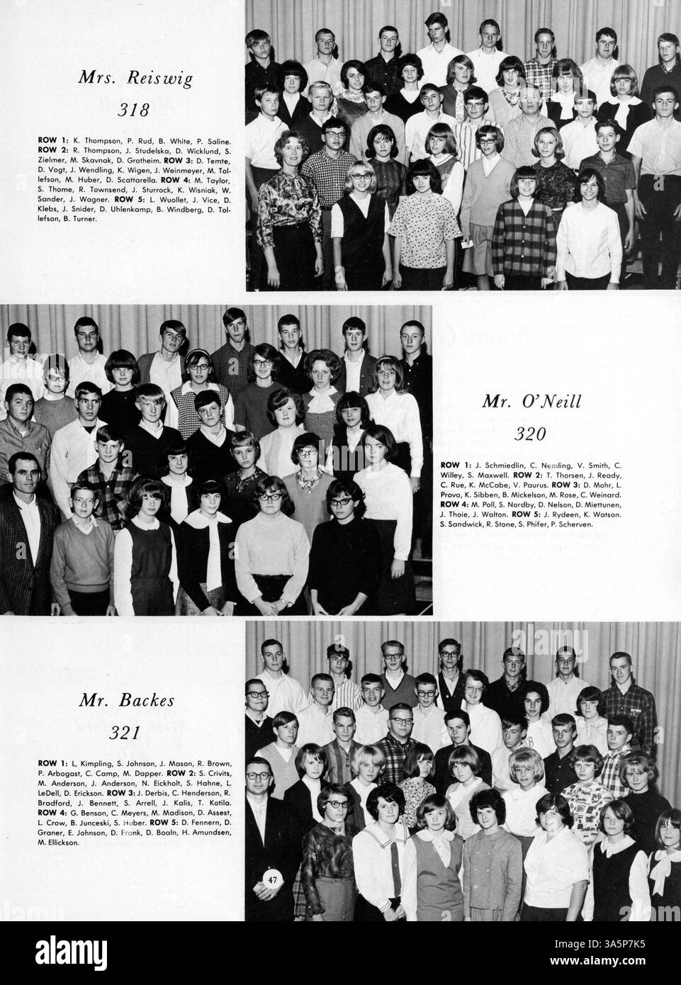 This yearbook from Patrick Henry High School (1965) features student ...