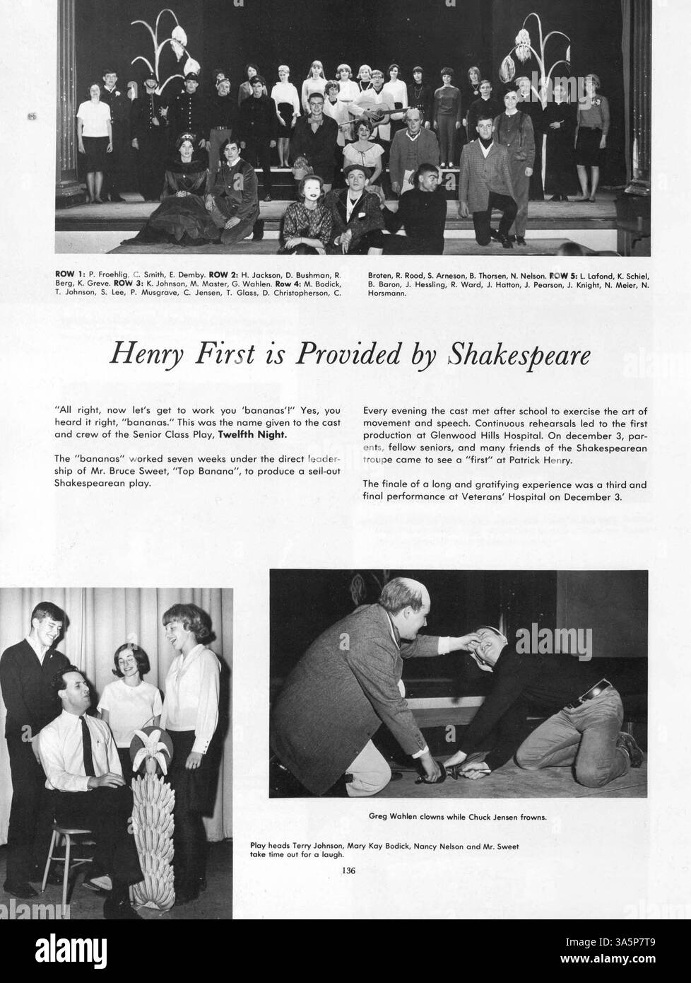 The 1965 patrick henry high school yearbook documents the achievements ...