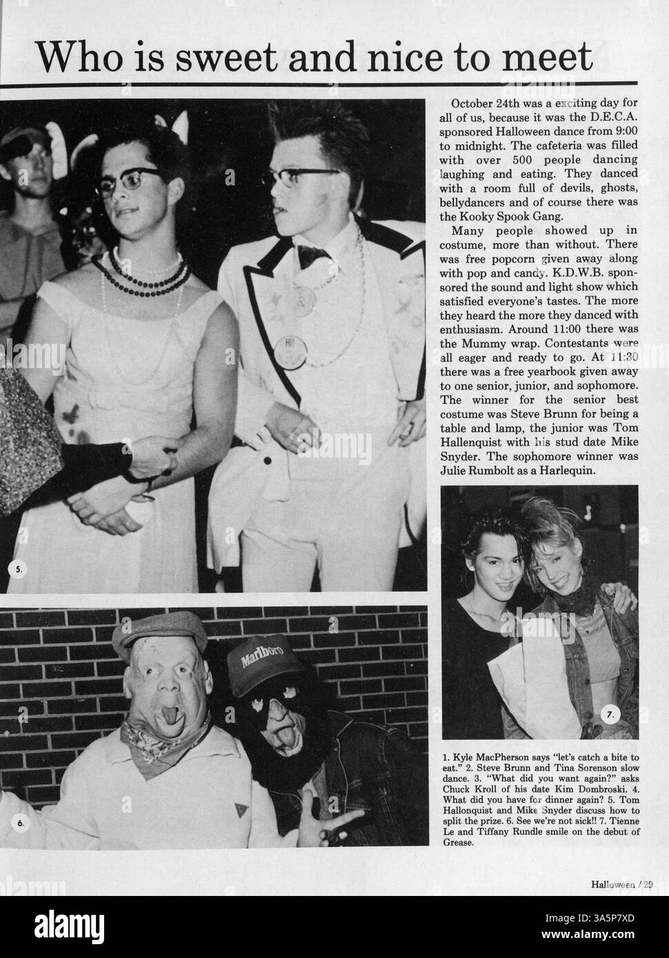 The 1987 Park Center High School yearbook captures highlights from the ...