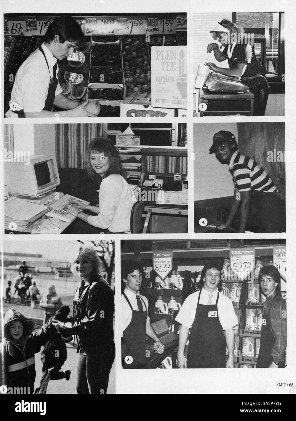 This 1987 yearbook from Park Center High School highlights key school ...