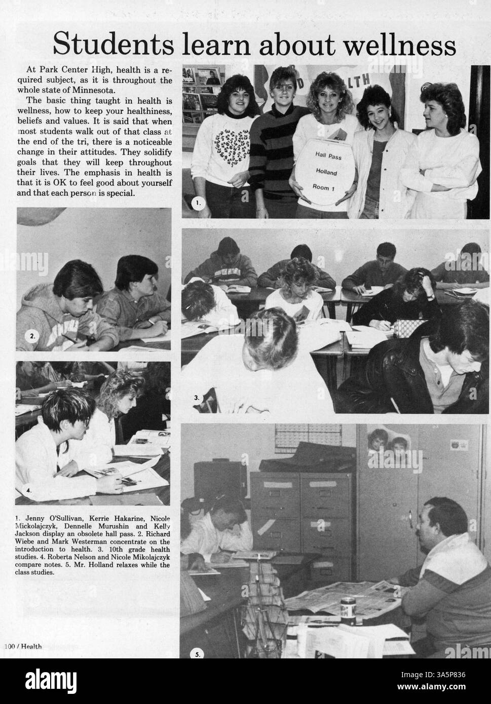 This yearbook from park center high school highlights key school hi-res ...