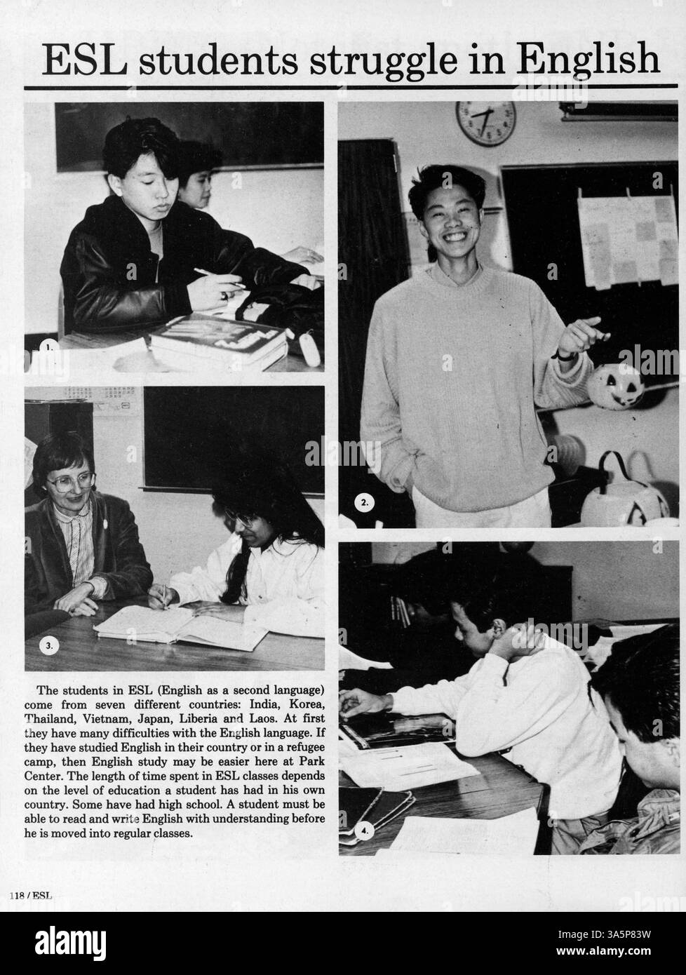 The 1987 Park Center High yearbook covers the key events of the 1986 ...