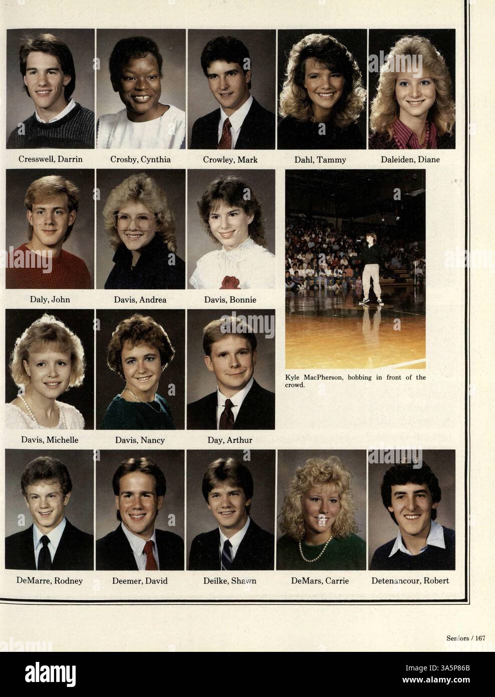 The 1987 yearbook captures the highlights of the 1986-1987 school year ...