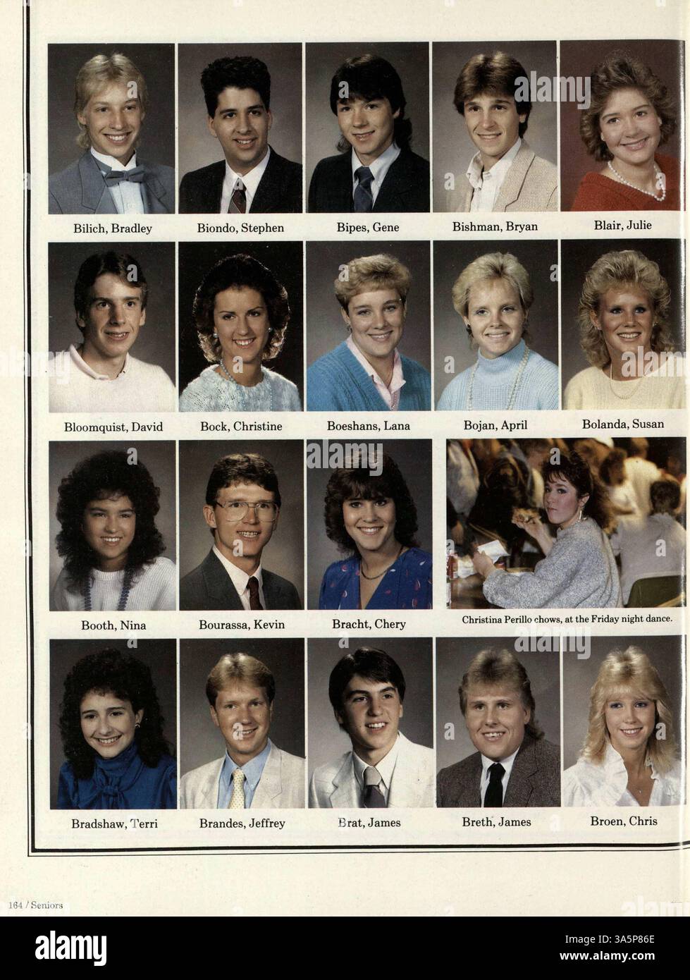 The 1987 yearbook from park center high school documents academi hi-res ...