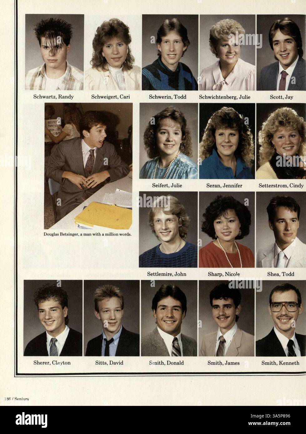 The 1987 yearbook from Park Center High School documents the key events ...