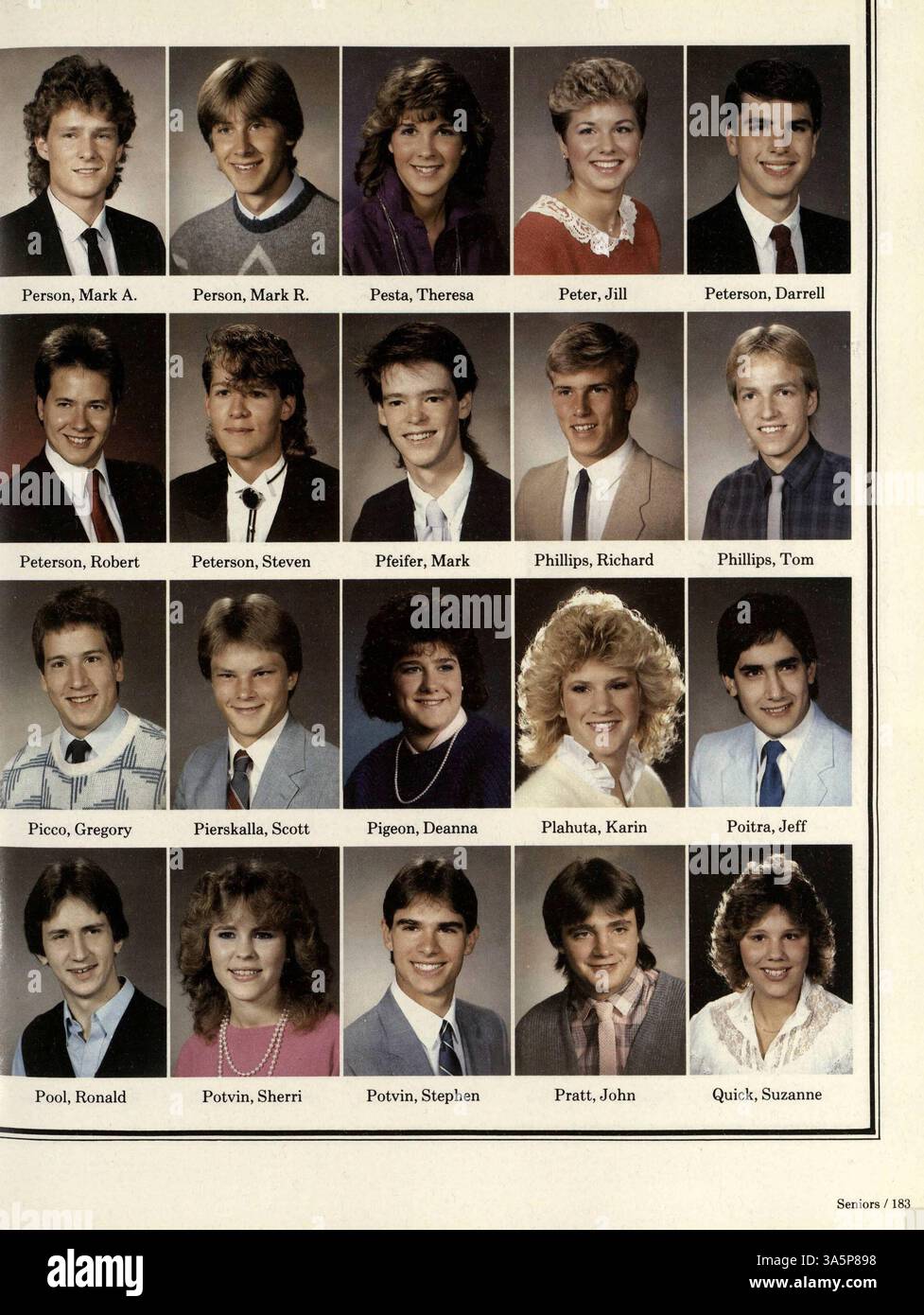 Park Center High's 1987 yearbook features highlights from the 1986-1987 ...