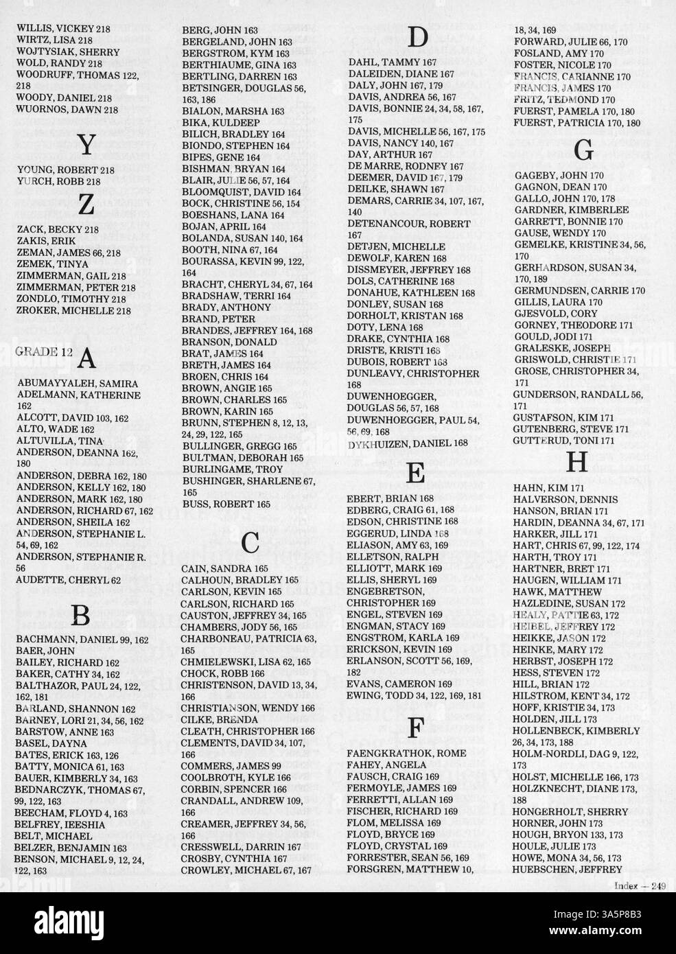 This 1987 yearbook from Park Center High documents the school year ...