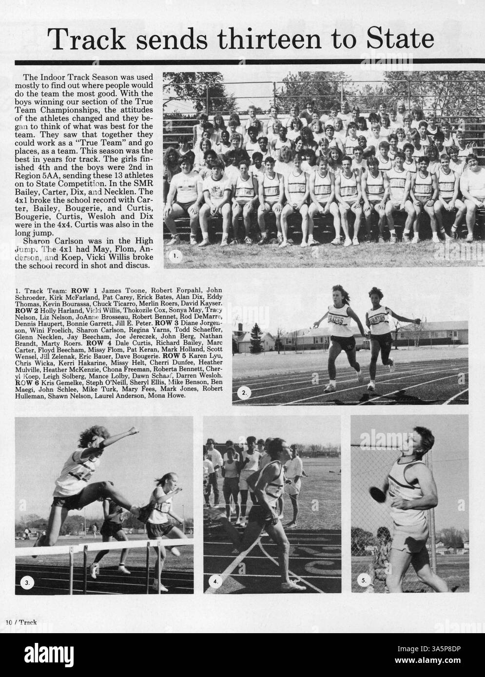 This 1987 yearbook from Park Center High School documents the school's ...