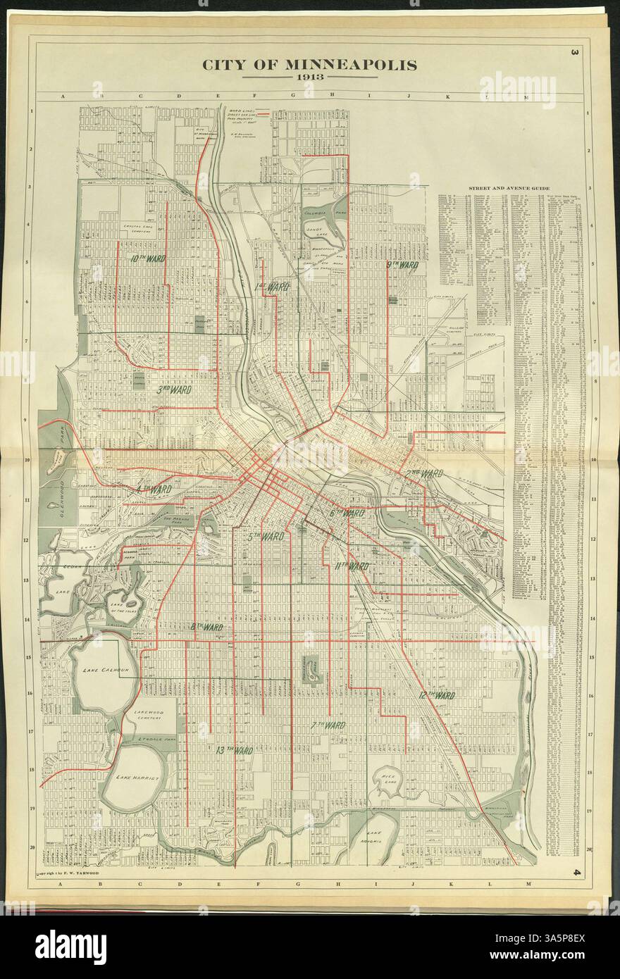 Showcases detailed maps of property boundaries hi-res stock photography ...