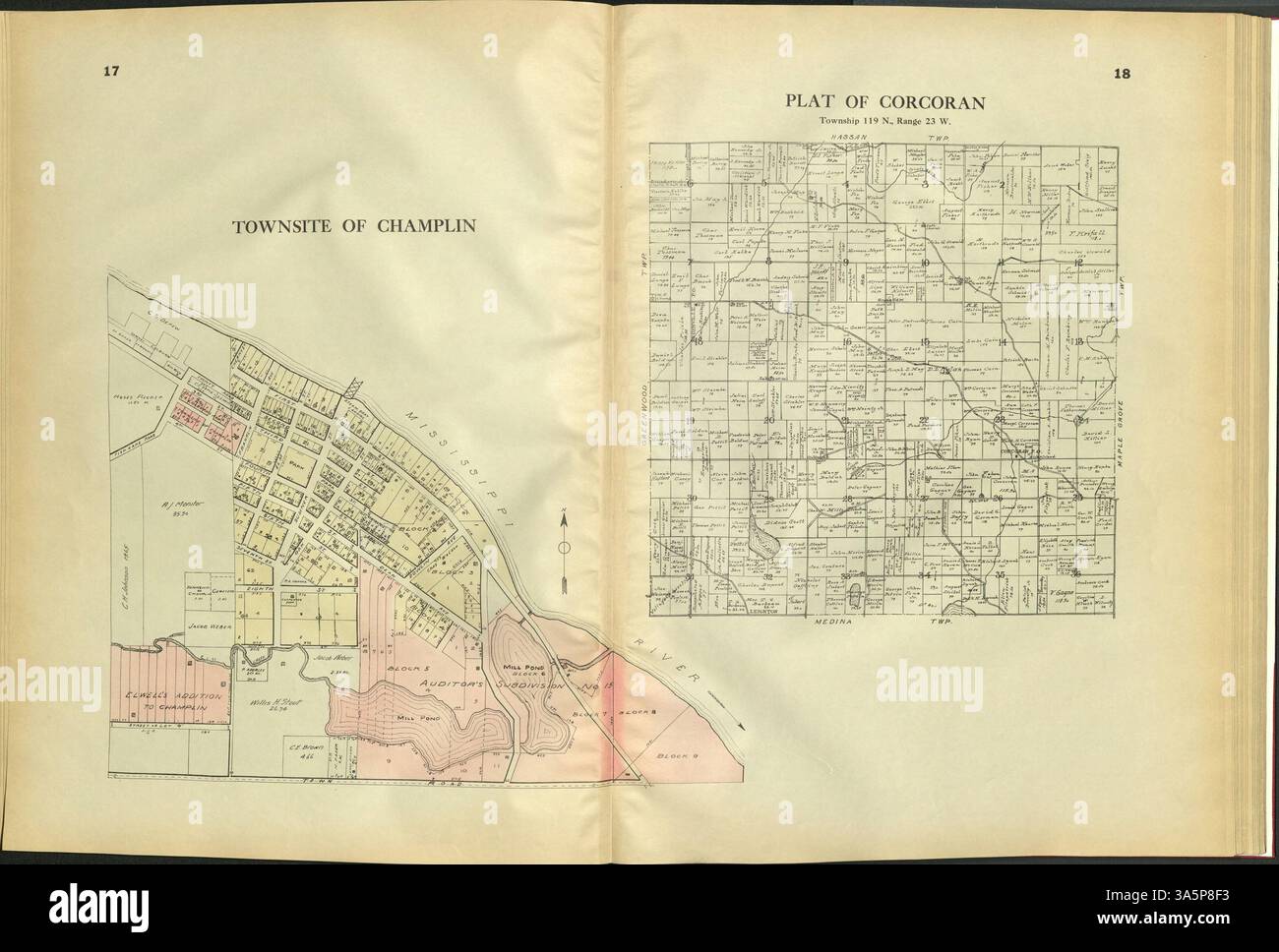 A comprehensive atlas of Hennepin County, Minnesota, detailing property ...
