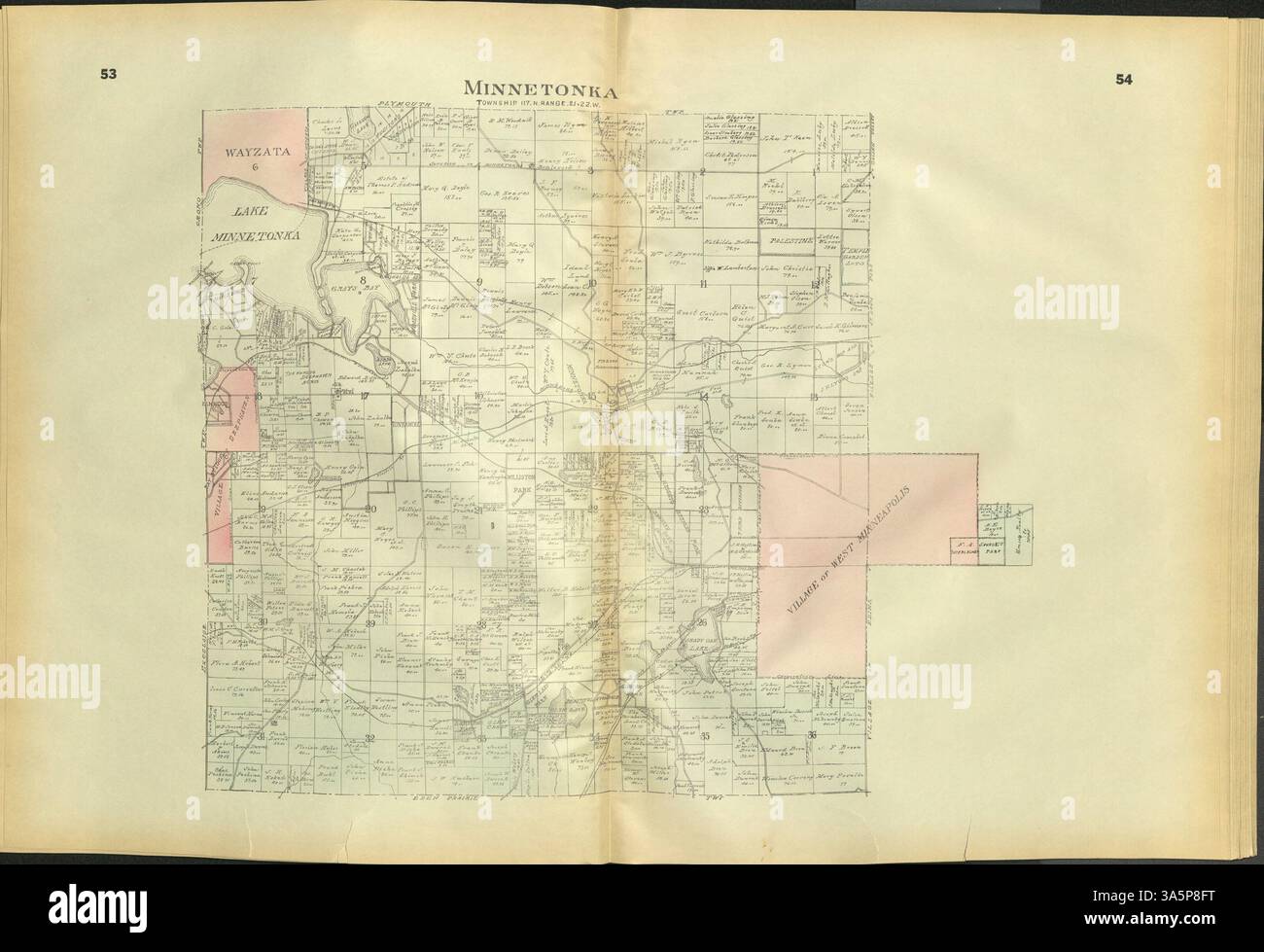 This atlas showcases hennepin county hi-res stock photography and ...