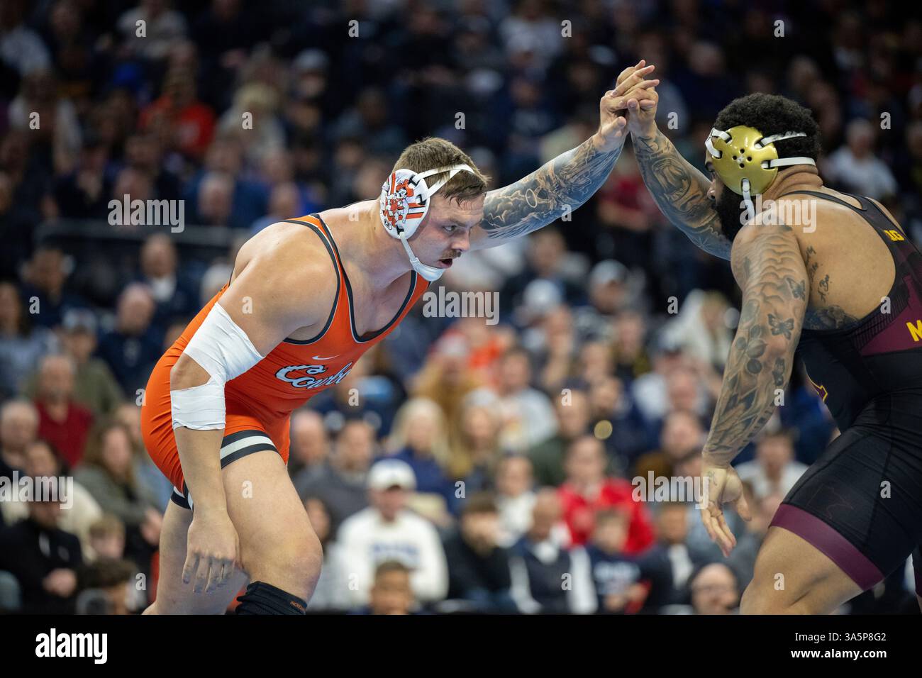 PHILADELPHIA, PA - MARCH 22: Wyatt Hendrickson of Oklahoma State ...