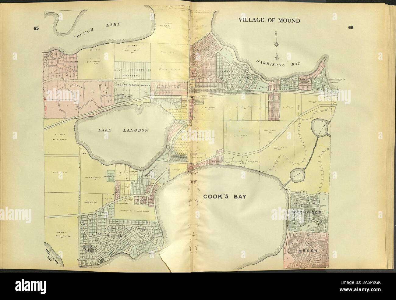This atlas includes surveys and plats that map out Hennepin County ...