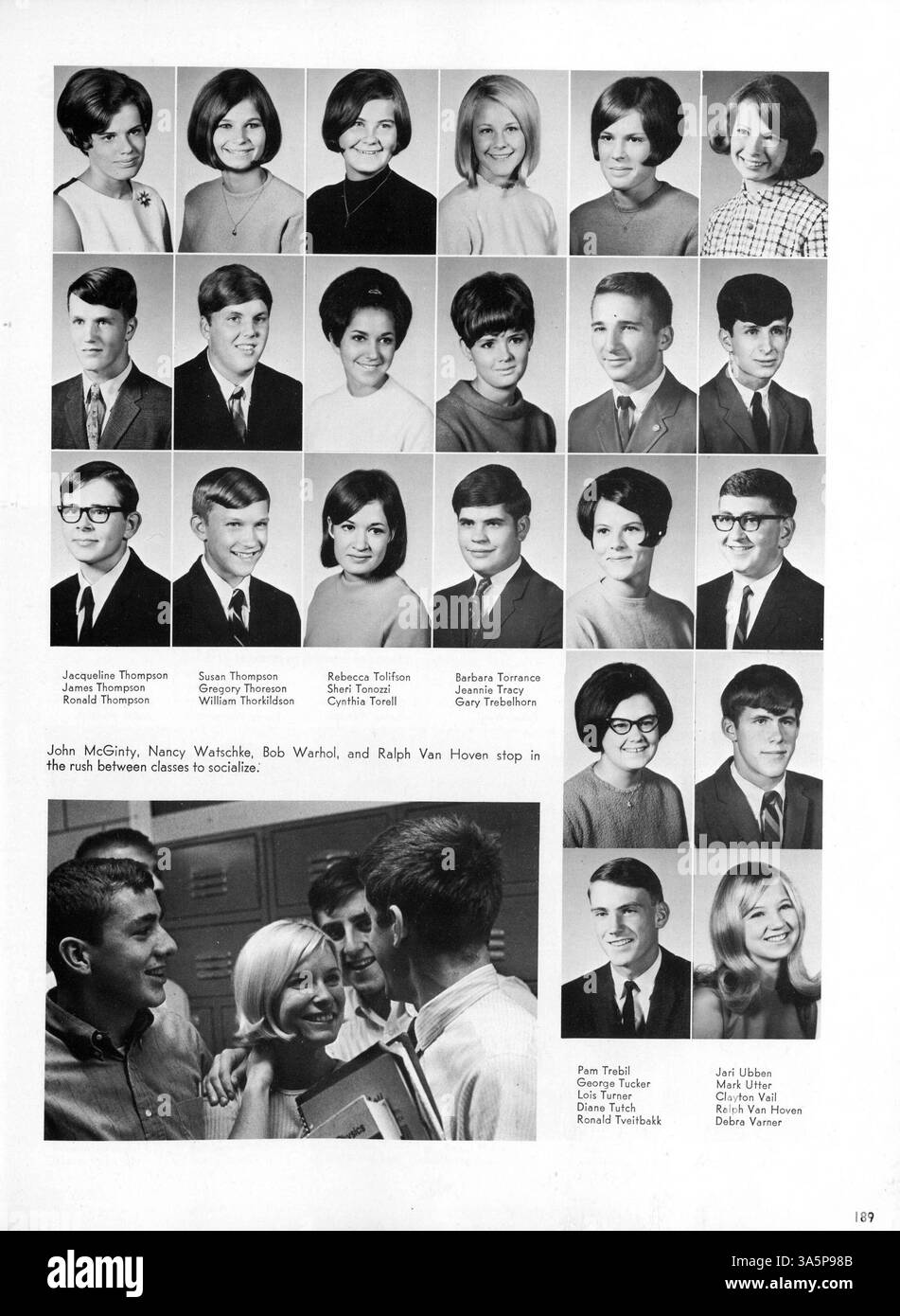 The 1968 edition of Richfield High School's Aurean yearbook covers the ...